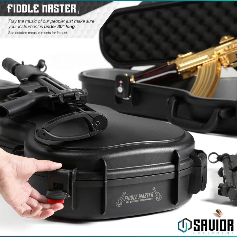 - Savior Equipment Discreet Violin Case w/ Built In Synthetic Rubber ...