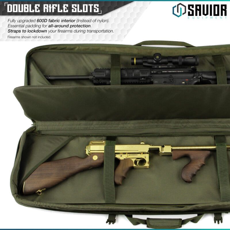 - Savior Equipment Urban Warfare Double Rifle Bag - Suitable for Rifle ...
