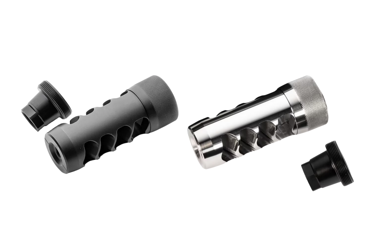 - Area 419 Hellfire Match Self Timing 5/8-24 Muzzle Brake w/ Thread ...