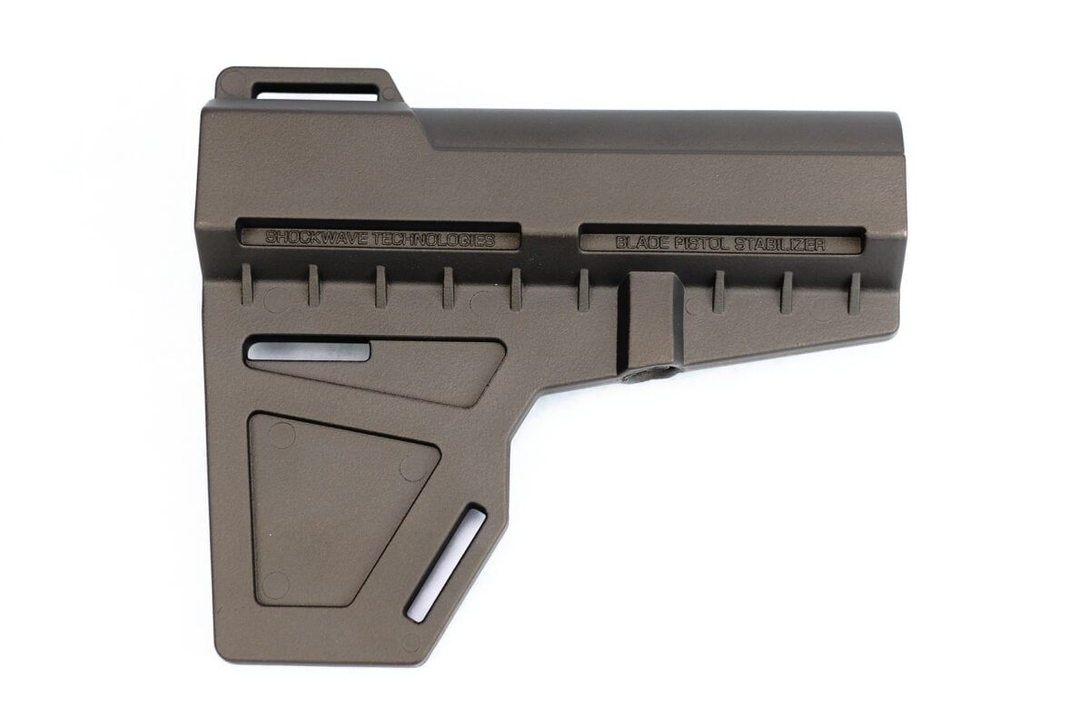 KAK-SHKWV-MB - KAK Shockwave Blade Pistol Stabilizer - Midnight Bronze ...
