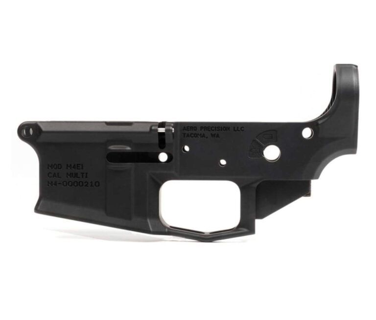 Aero Precision M4E1 Stripped Lower Receiver - Anodized Black