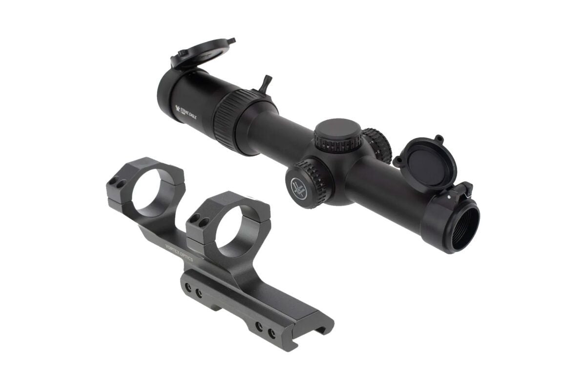 Vortex SE-1624-2 Strike Eagle 1-6x24 AR-BDC3 Rifle Scope & 30mm ...