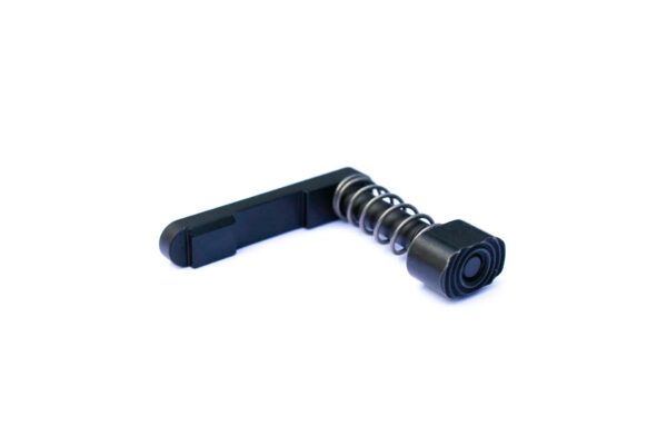 R15-LGH-NHN-MGZ-BLC-CRK - Defense Depot AR-15 Titanium Magazine Release - Black - AR15Discounts