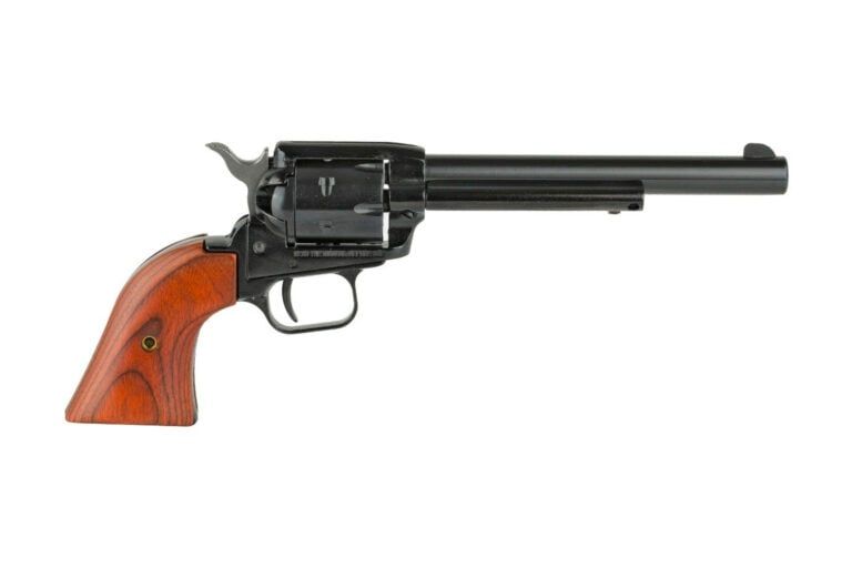 RR22B6 - Heritage Rough Rider 6.5" .22LR 6Rd Target Revolver - Cocobolo ...