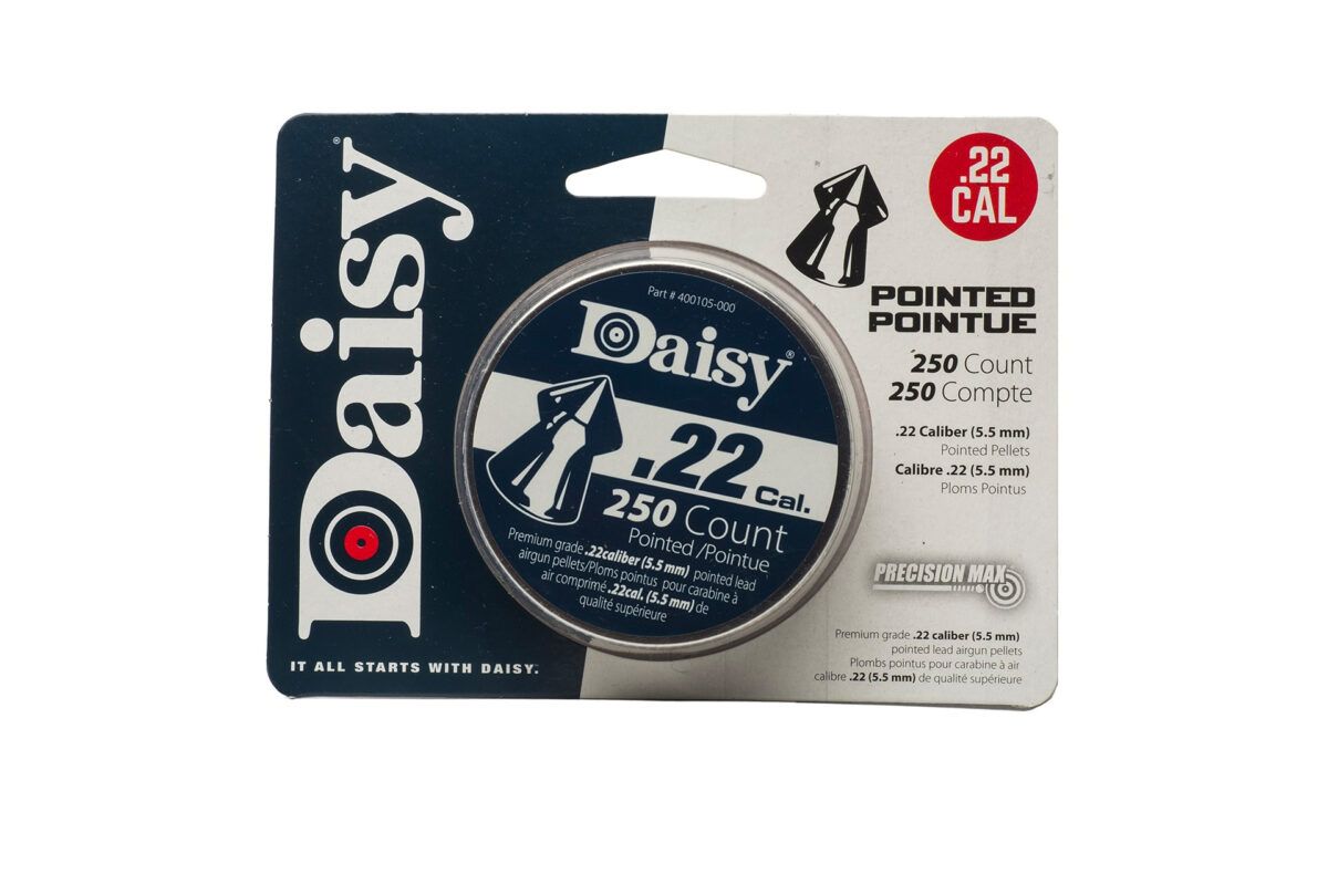 - Daisy .22 Cal. PrecisionMax Pointed Field Pellet - 250 count Tin ...