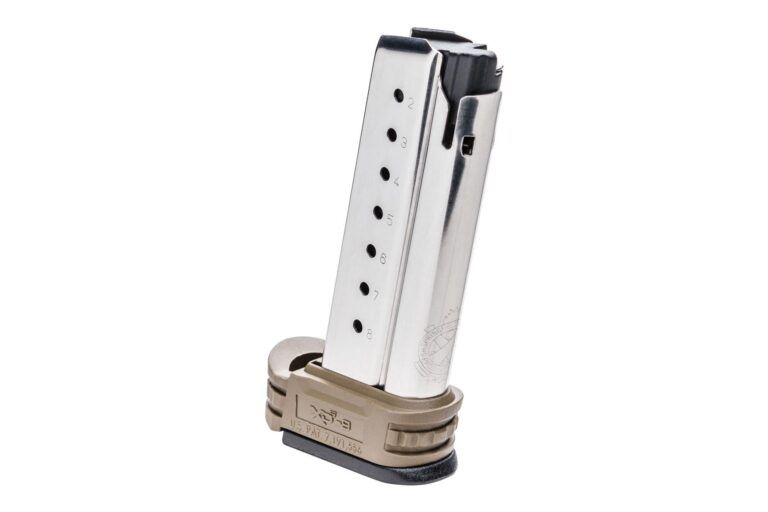 - Springfield Armory XDS Magazine 8RD 9mm Stainless Steel W/ DE Sleeve ...