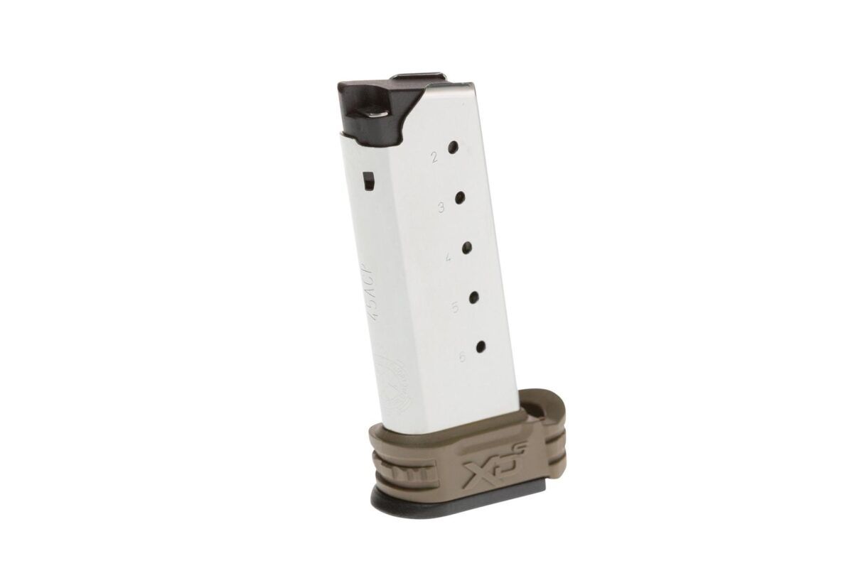 XDS5006DE - Springfield XDS 45ACP 6Rd Magazine w/ DE Sleeve - AR15Discounts