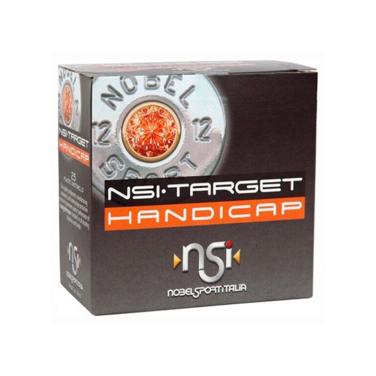 8.38E+11 - NobelSport 12 Gauge NS27 Handicap 2 3/4" #7.5 Shotgun Ammo ...