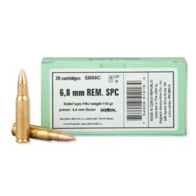 86299 - Sellier & Bellot SB68C Rifle 6.8 SPC 110 gr Full Metal Jacket ...