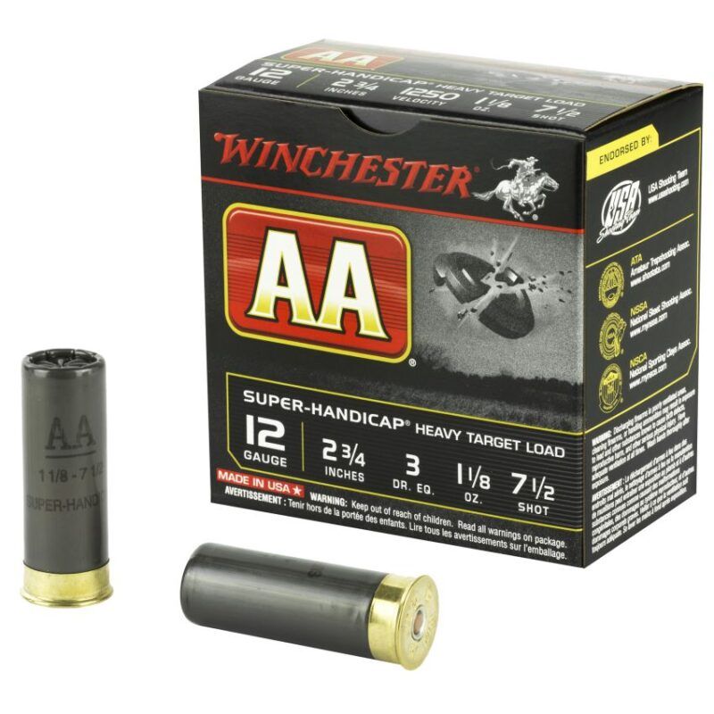 WNAAHA127 - Winchester Ammunition AA Super Handicap 12Ga 2.75" #7.5 ...