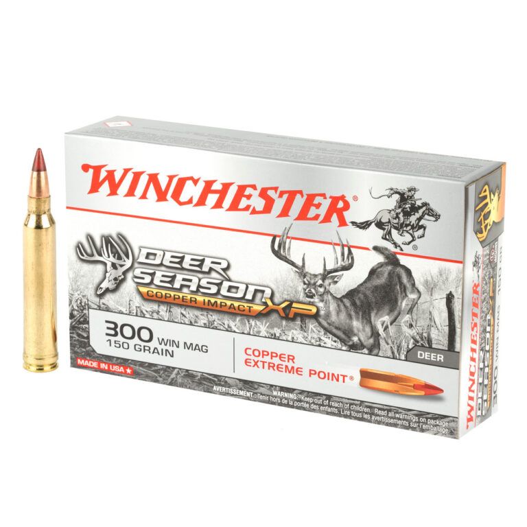 - Winchester Ammunition Deer Season XP Copper Impact 300 Win 150 Grain ...