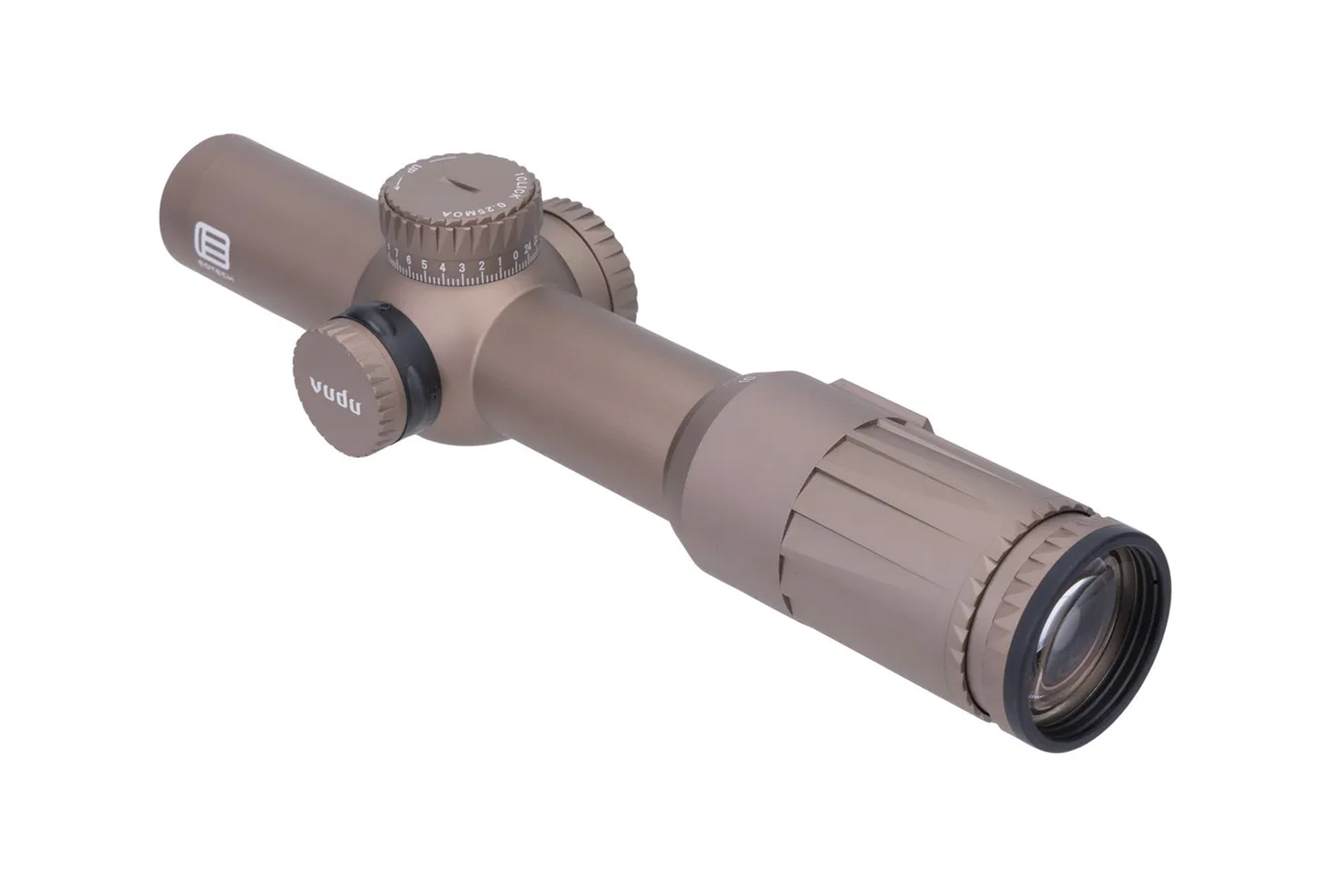 VDU1-10FFSR4TAN - EOtech Vudu 1-10x28 FFP Riflescope -SR4 Reticle (MOA ...