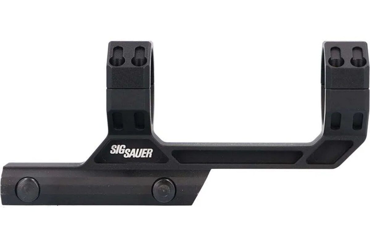 - Sig Sauer Alpha-MSR Scope Mount 30mm 1.535 0 MOA 6061-T6 Black ...