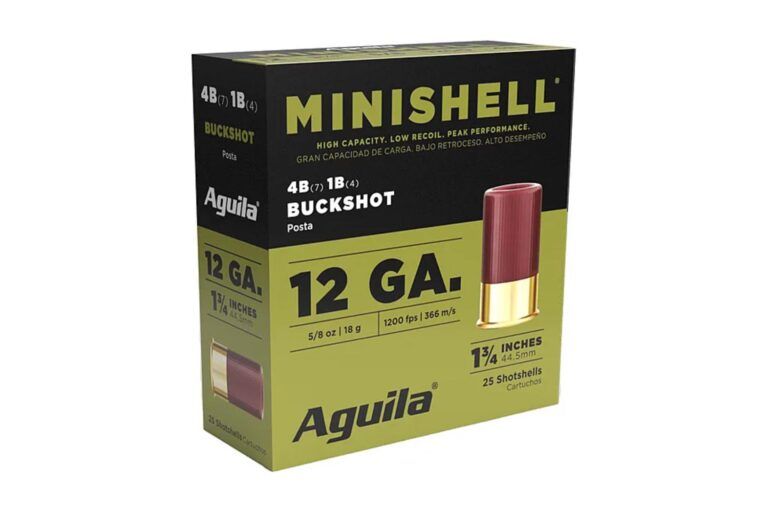 12GA175 - Aguila Ammunition Minishell 12GA175 Buckshot Shotgun Ammo ...
