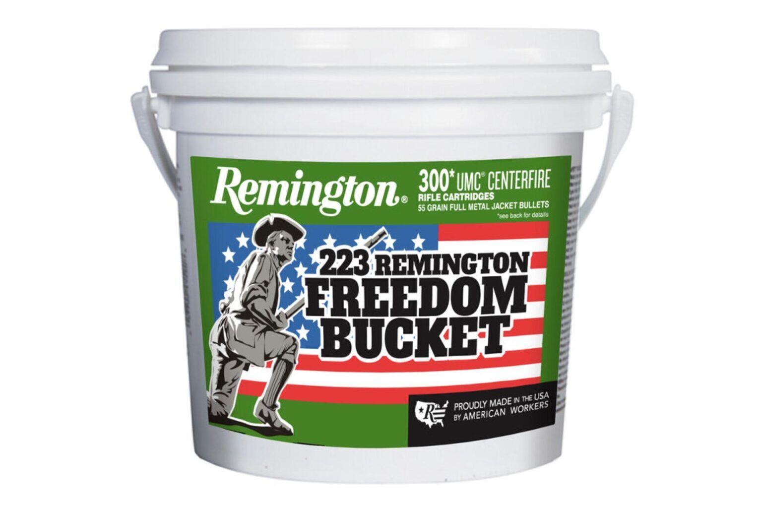 23897 - Remington Ammunition 23897 UMC Freedon Bucket 223 Rem 55 gr ...