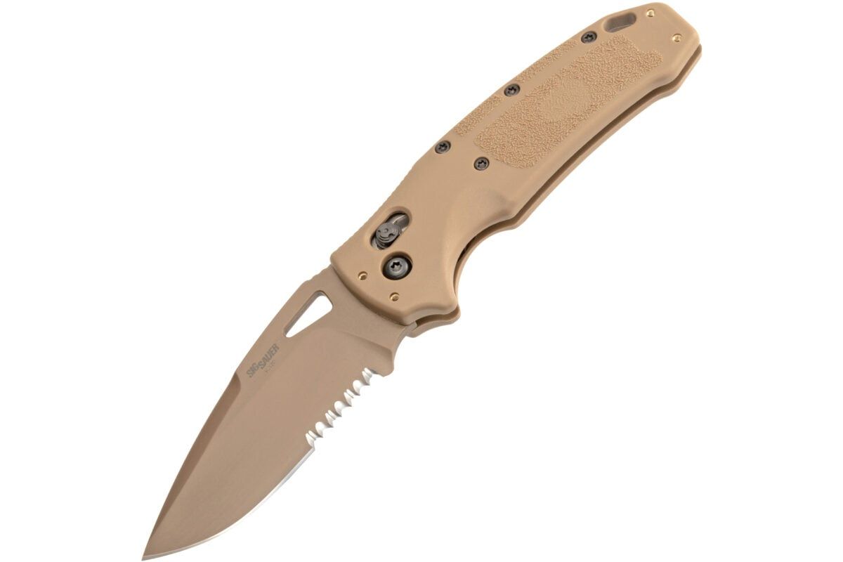 HOG-36373 - SIG K320 M17/M18 Manual Folder: 3.5" Drop Point Blade ...