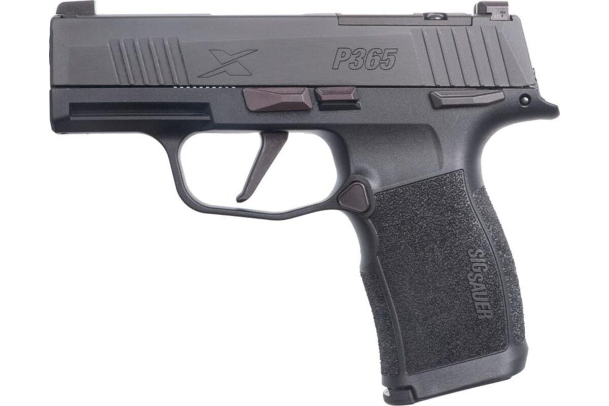 365X-9-BXR3P-MS - Sig Sauer CA P365 MS 3.1" 9mm 10rd Subcompact Semi-Auto Pistol - Black ...
