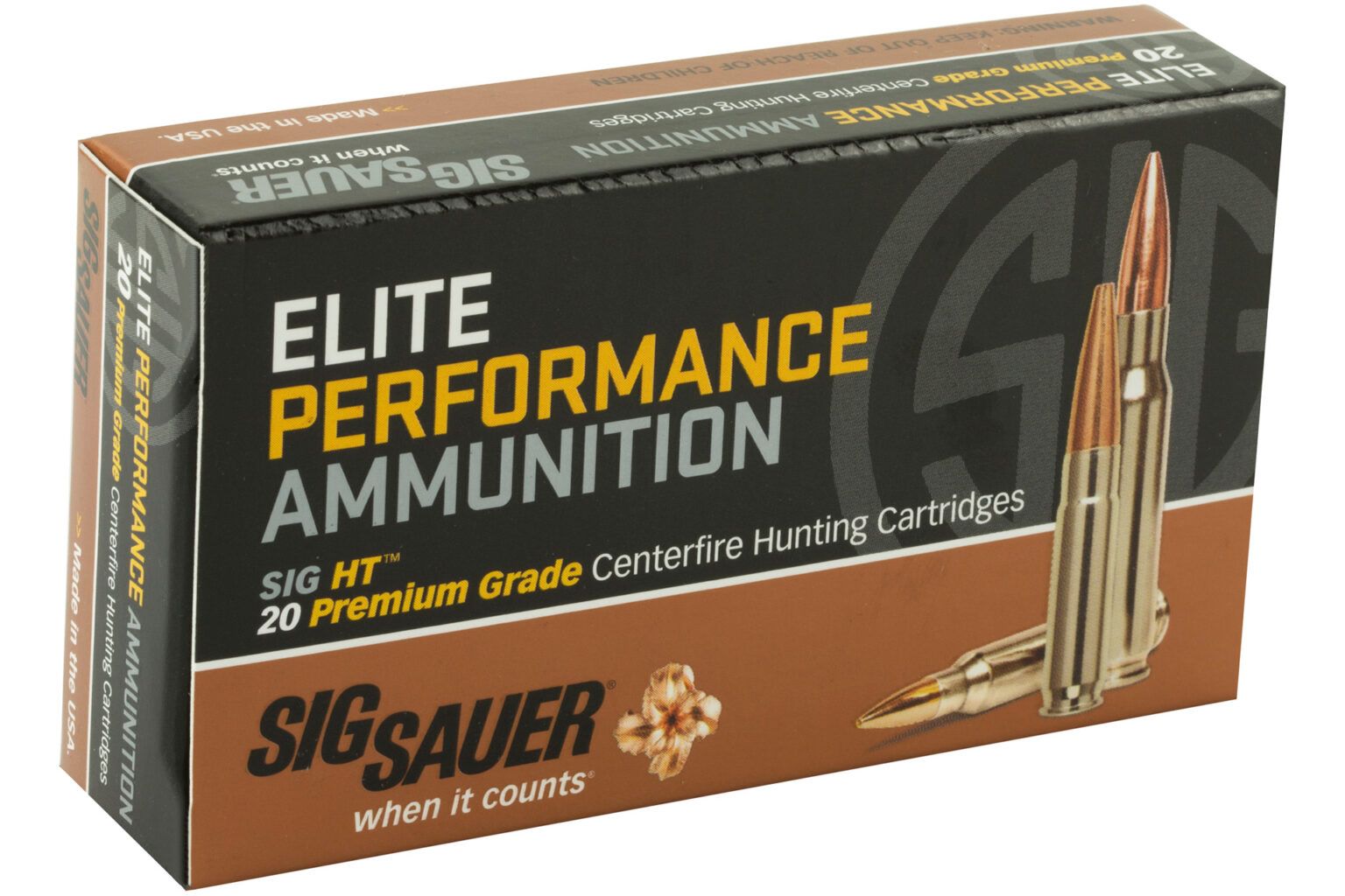 - Sig Sauer Elite Performance Hunting 300 AAC Blackout 120 Grain Copper ...