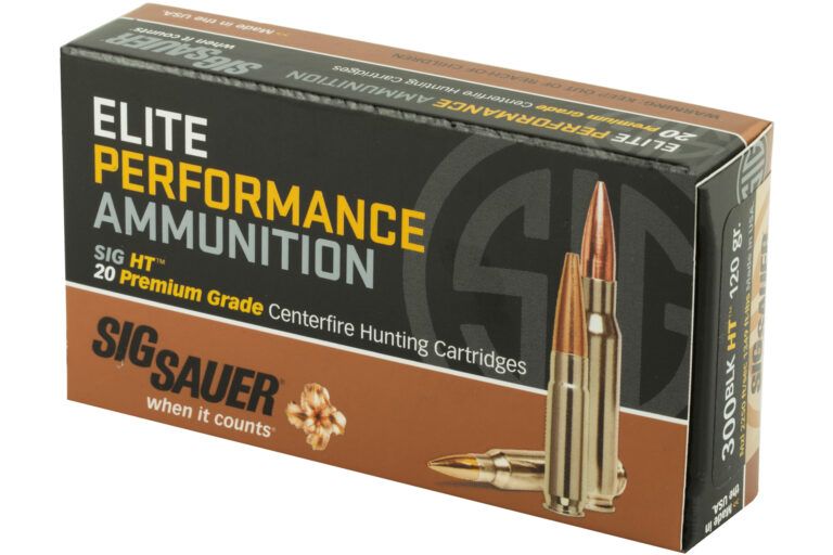 - Sig Sauer Elite Performance Hunting 300 AAC Blackout 120 Grain Copper ...