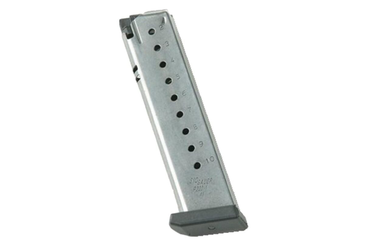 MAG-220-45-10 - Sig Sauer MAG2204510 OEM Sig P220 45 ACP 10rd Stainless ...