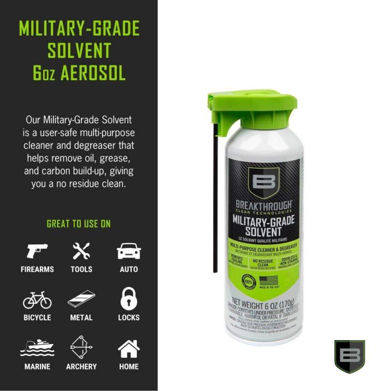 BTA-MS-6OZ - Breakthrough Clean Technologies Aerosol Military Grade ...