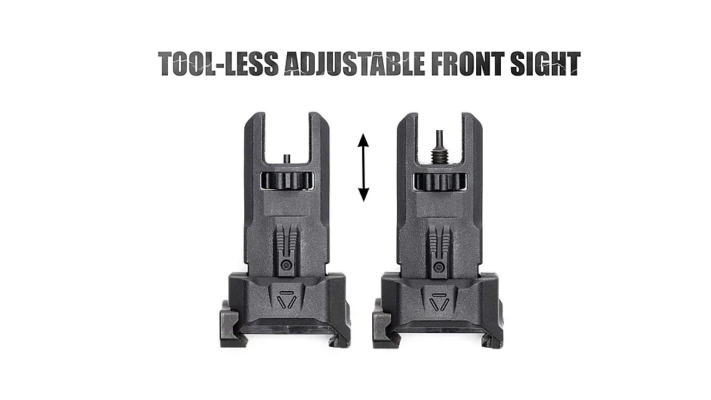 SI-SPBUS - Strike Industries Polymer Backup Sights - AR15Discounts