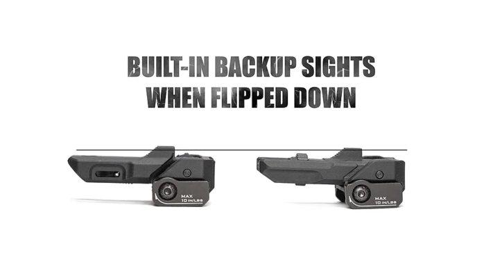 SI-SPBUS - Strike Industries Polymer Backup Sights - AR15Discounts