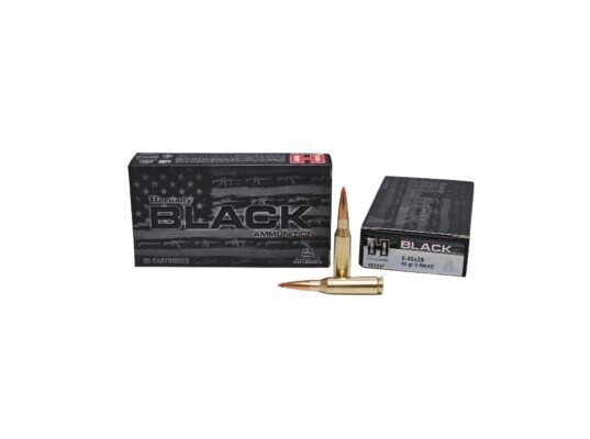 81247 - Hornady 81247 BLACK Ammo 5.45X39 60 Grain V-Max Rifle Ammo - 20 Rounds - AR15Discounts