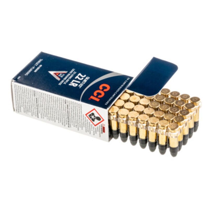 - CCI .22LR Lead Round Nose 40 GN LRN Ammo Rimfire Ammo - 5000 Rounds ...