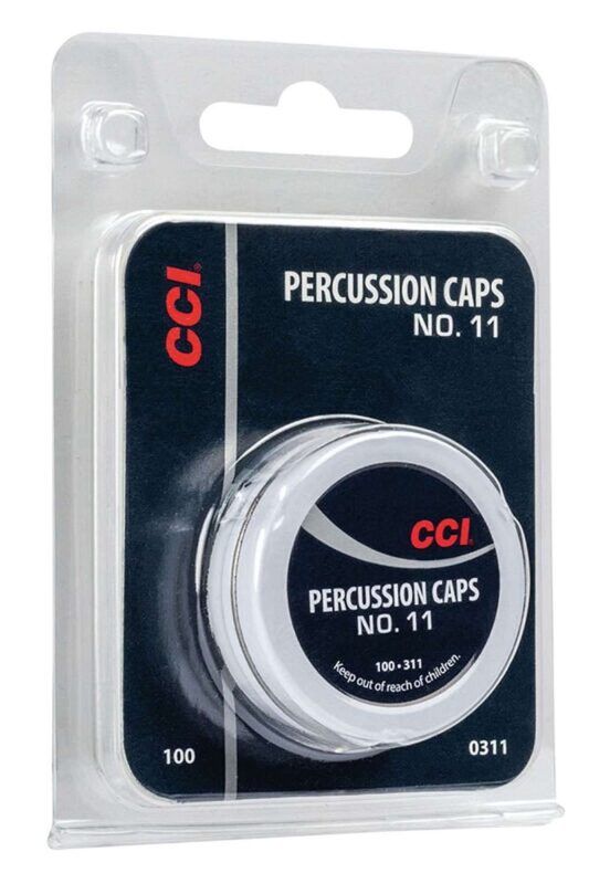 - CCI 311 Percussion Cap Black Powder Copper #11 1000 per Box ...
