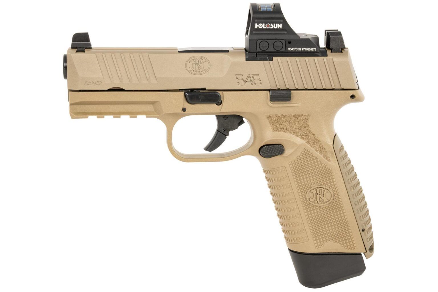 66-101918 - FN 545 MRD Striker Fired 4.1" 45ACP 15Rd Compact Semi-Auto ...