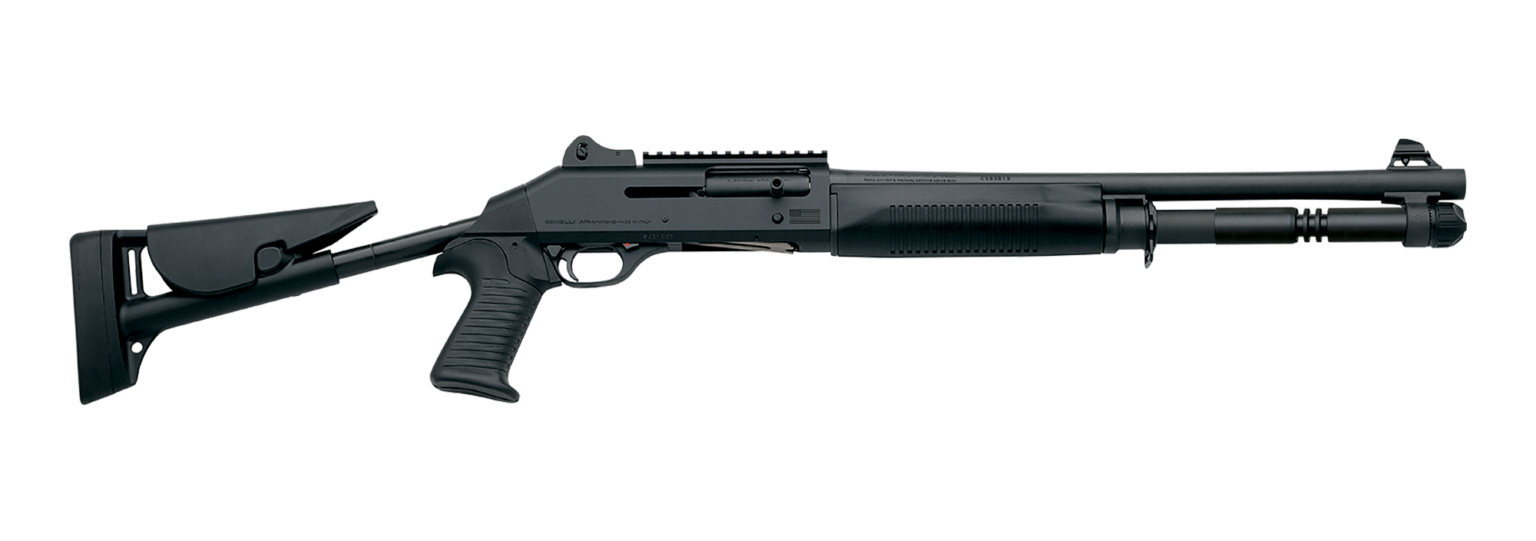 - Benelli M1014 Fixed Pistol Grip Stock 12GA 18.5" 6rd Shotgun, Black ...