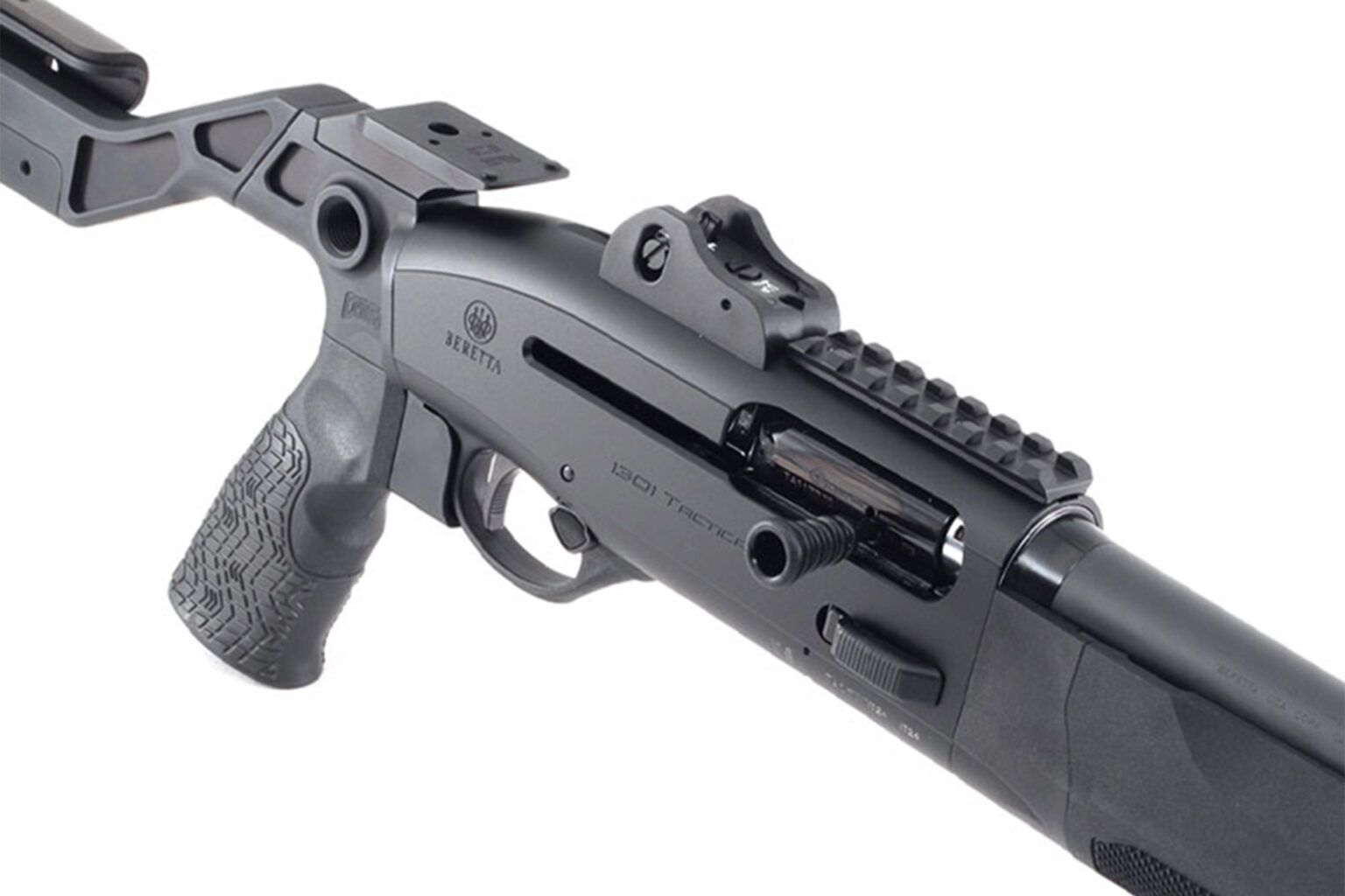 - Beretta J131M2PC18 1301 TAC MOD 2 3" 18.5" Black Fixed Chisel Stock ...