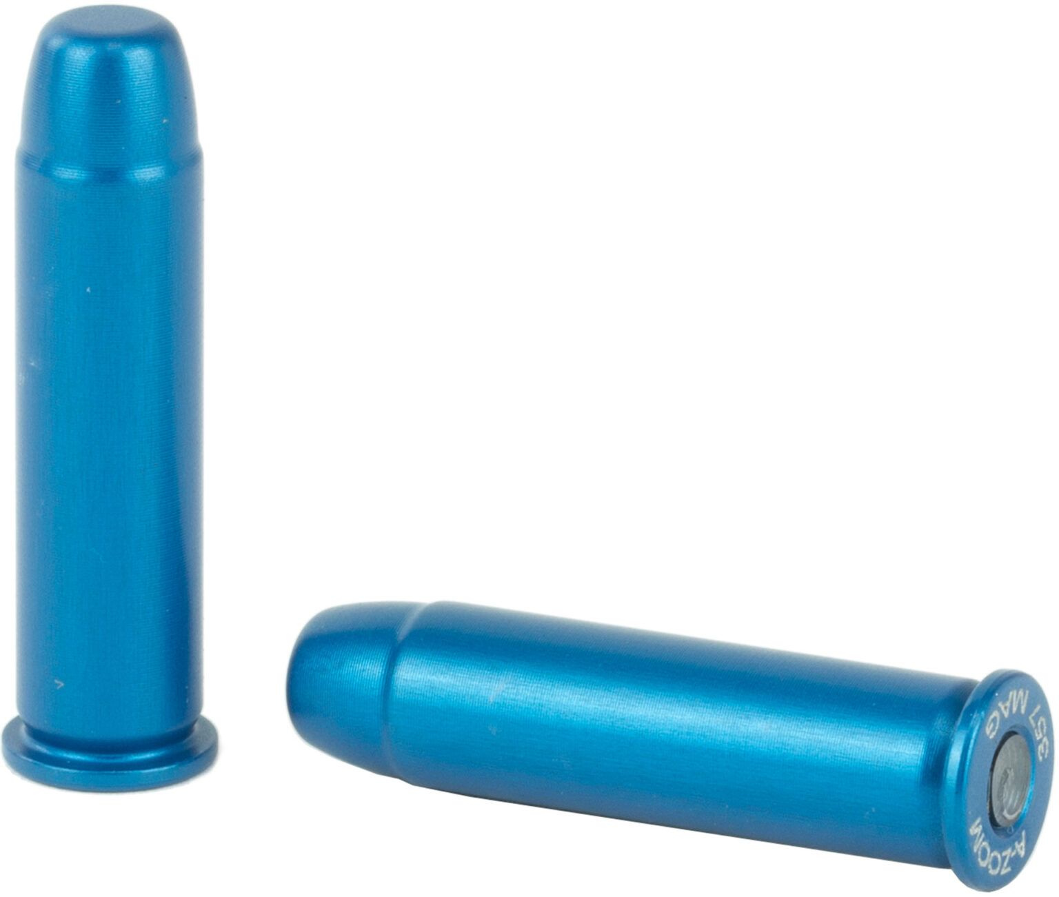 AZ16319 - A-Zoom Snap Caps 357 Magnum, 12 Pack - Blue - AR15Discounts