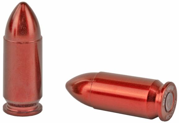 - A-Zoom Snap Caps 9MM, 5 Pack - Red - AR15Discounts