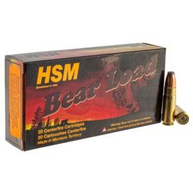 109647 - HSM 458SOCOM1N Bear Load 458 SOCOM 350 gr Jacketed Flat Point ...