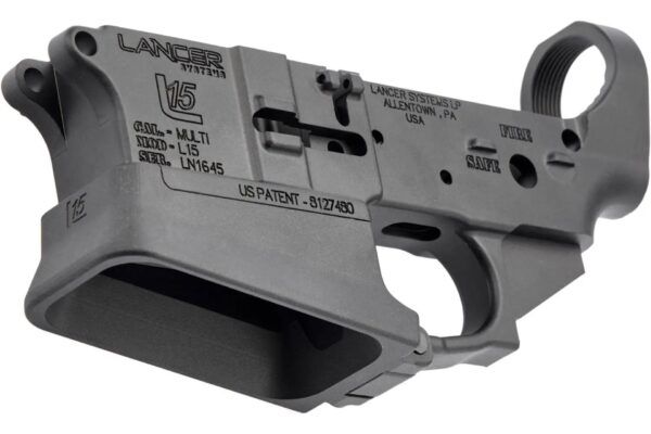 - Lancer Systems L15 Stripped Lower Receiver w/ Tactical Magwell ...