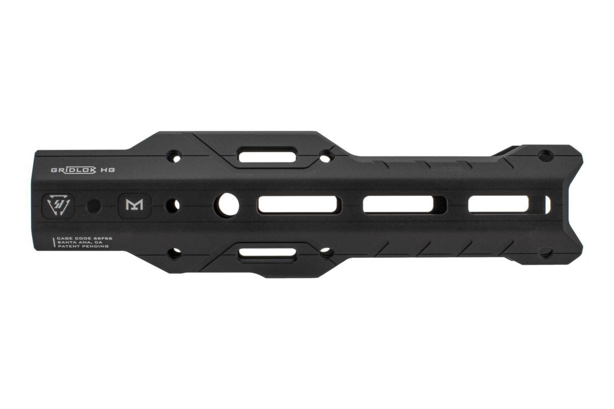 SI-GRIDLOK-HG-8.5-BK - Strike Industries GRIDLOK 8.5" M-LOK Handguard ...