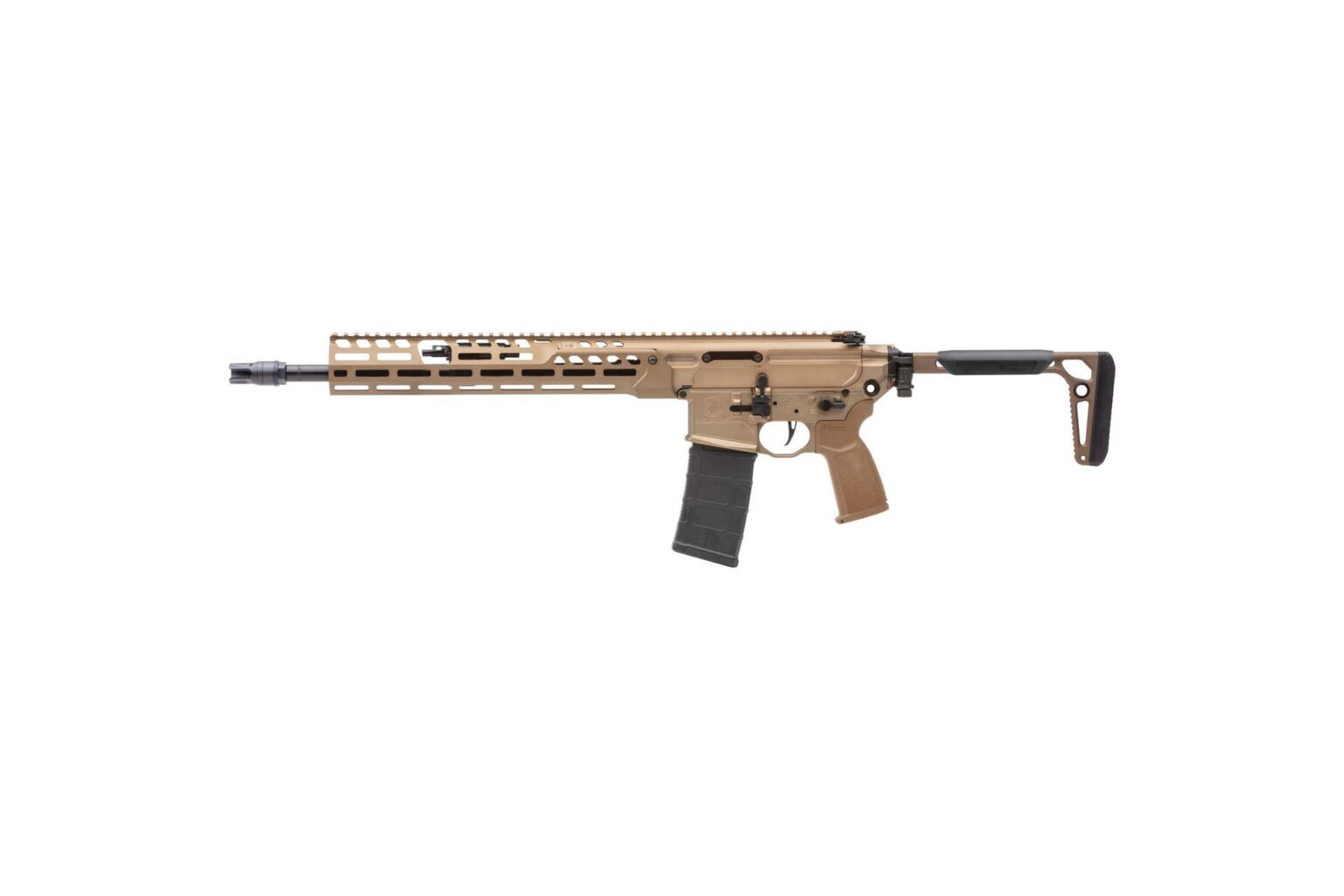 - Sig MCX-SPEAR LT 5.56x45 NATO, 16" Barrel, M-LOK, Coyote, CA-Comp ...