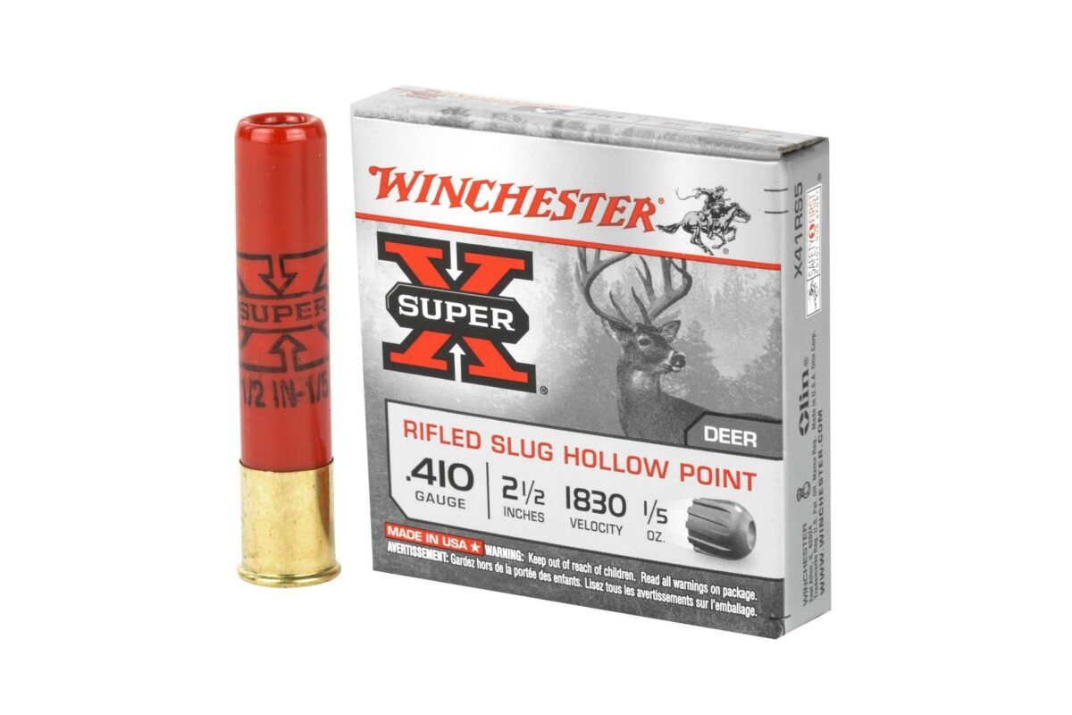 X41RS5 - Winchester Ammo X41RS5 Super X 410 Gauge 2.50" 1/5 oz Rifled ...