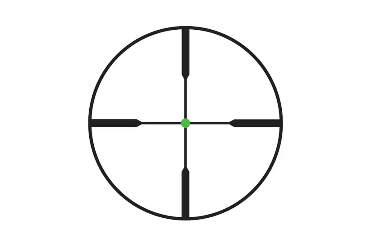- Trijicon 200080 AccuPoint 1-6x24 30mm SFP Green Dot Rifle Scope - STD ...