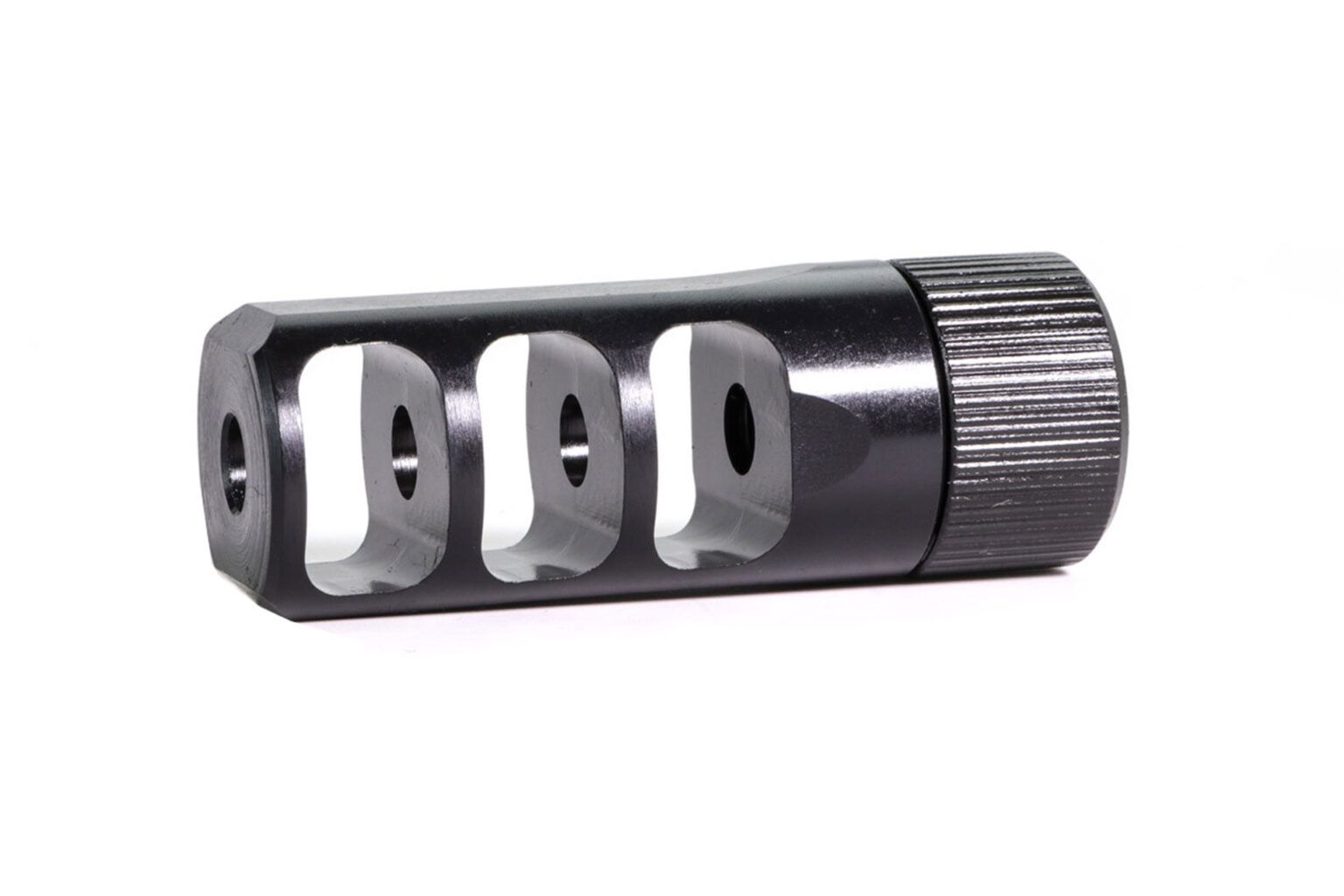 FFMD5563PMBSQPQ - Faxon 5.56 MuzzLok 3-Port Muzzle Brake, Steel, QPQ ...