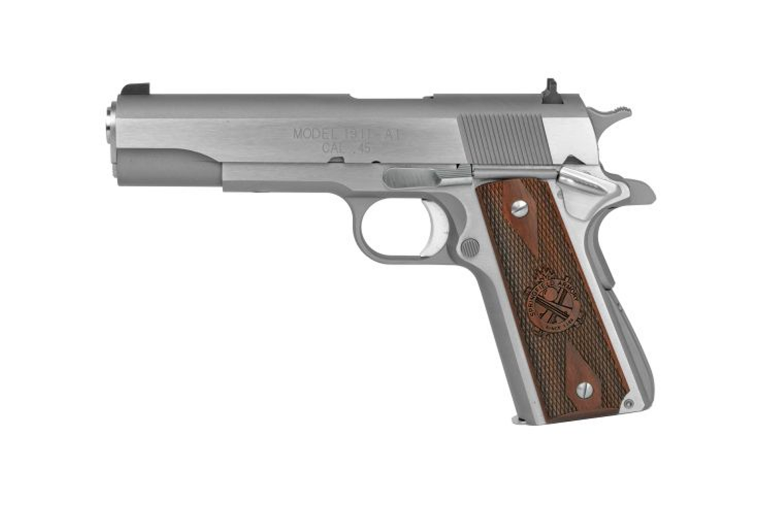 PB9151LCA - Springfield Armory 1911 Mil-Spec Stainless Steel .45 ACP 5 ...