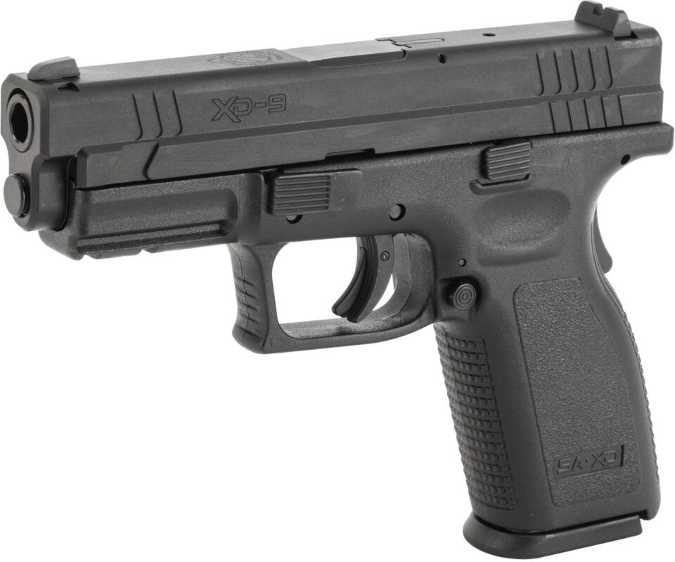XD9101 - Springfield XD9 Striker Fired Full Size 9MM 4" Barrel - Black ...