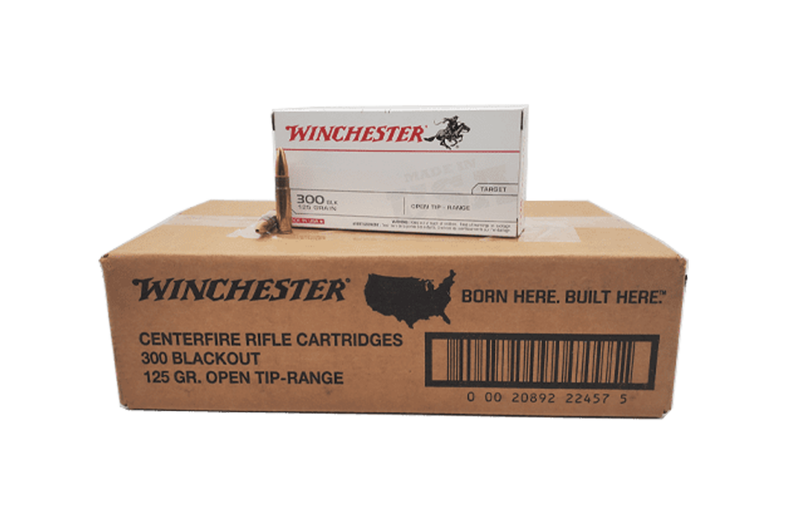 Winchester Ammunition USA 300 Blackout 125 Grain Open Tip Rifle Ammo ...