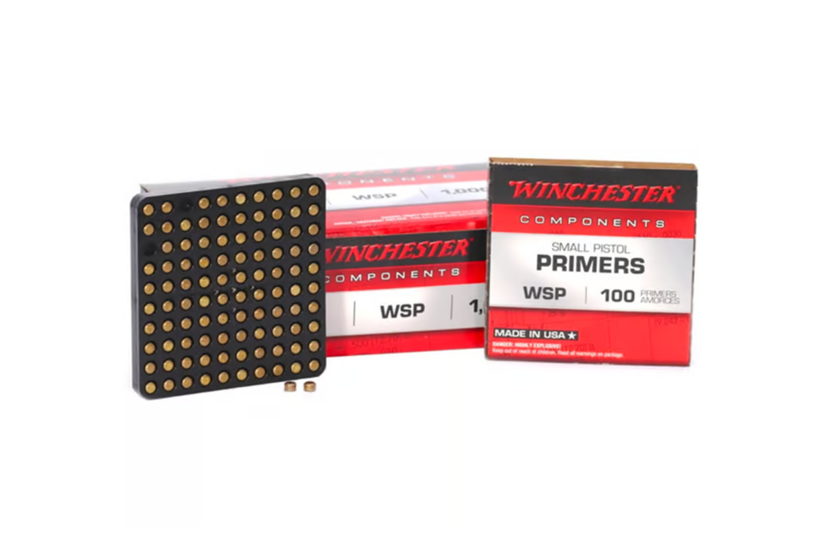 WSP - Winchester Ammo WSP 108 Small Pistol Primers - 5000 count ...