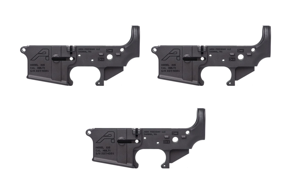AERO-PRECISION-LOWERS - Aero Precision AR-15 Stripped Lower Receiver ...