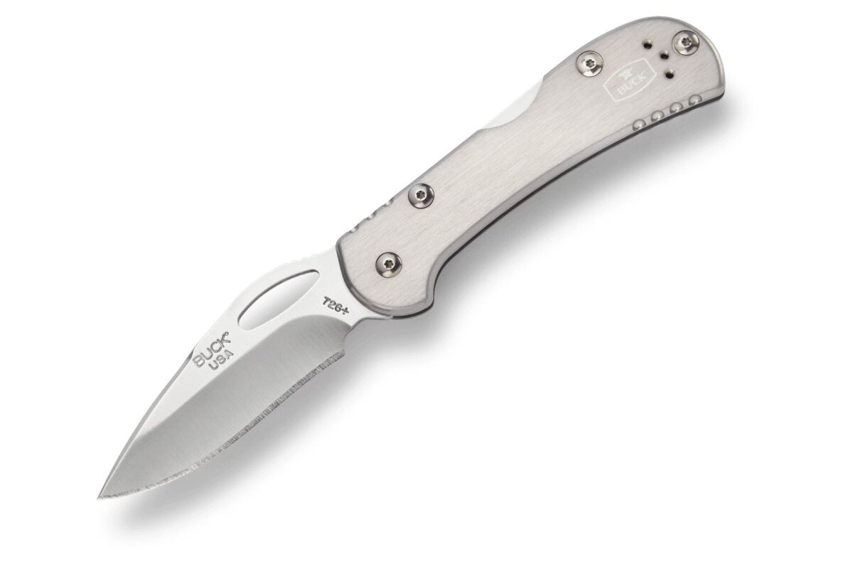 - Buck Knives 726 Mini Spitfire 0726GYS-B - Gray - AR15Discounts