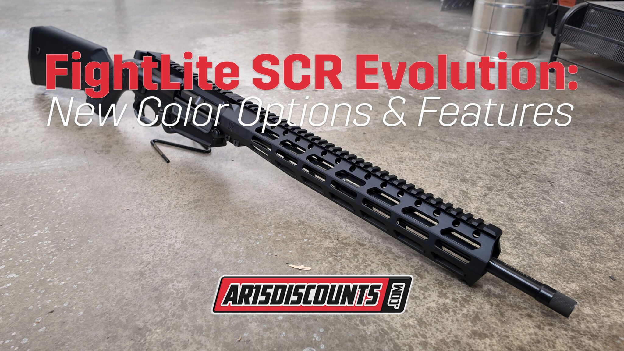 FightLite SCR Evolution: New Color Options & Features - AR15Discounts