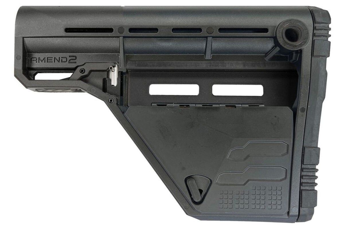 A2AMSLOWSBLK - Amend2 AMS Modular Mil-Spec Carbine Black Stock Lower ...